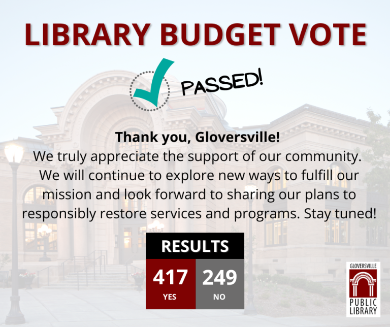 Election and Vote – Gloversville Public Library